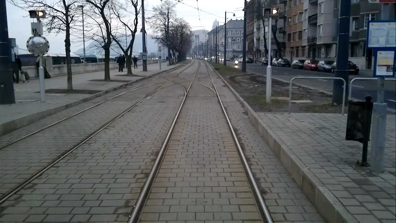 19-es villamos (Batthyány tér-Etele tér) / Budapest trams: Line 19 ...