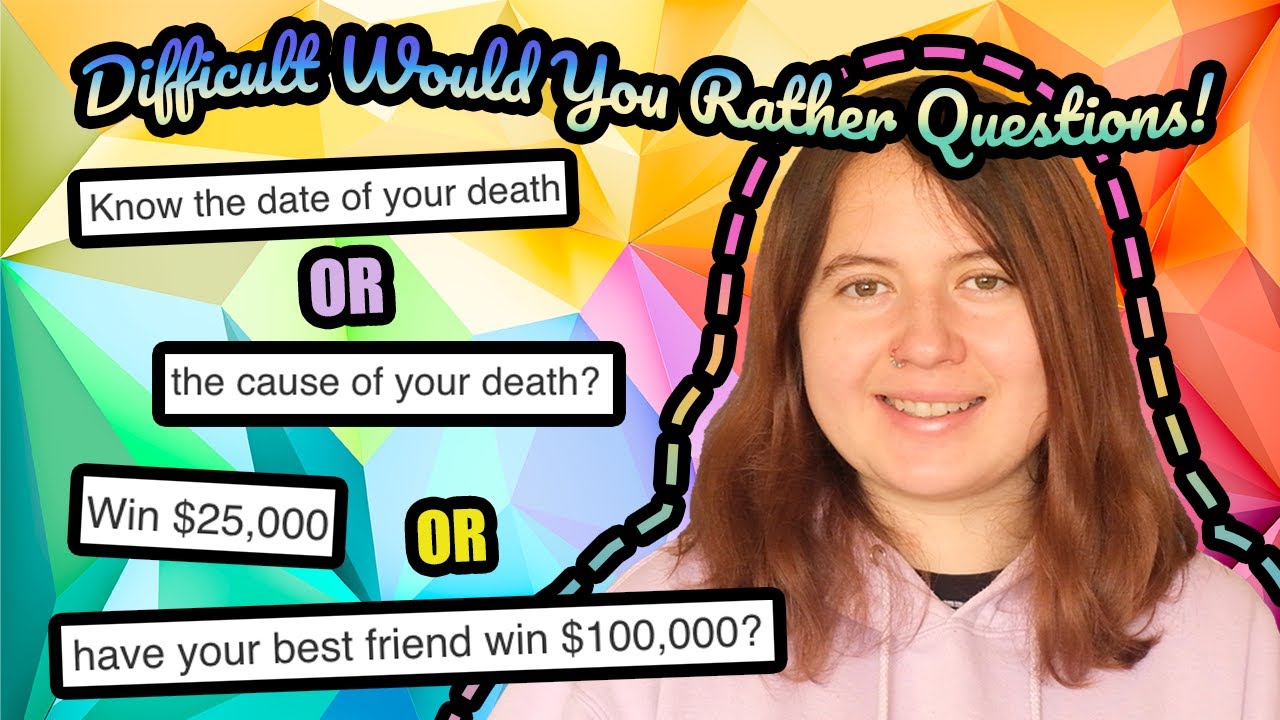 ASMR | Asking You Difficult Would You Rather Questions! (whispered ...