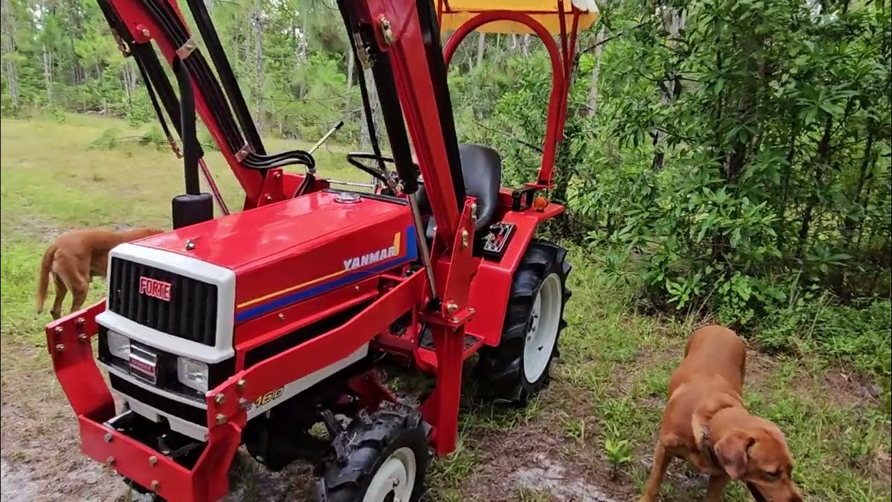 Yanmar (maker of John Deere diesels) F16D used compact tractor for sale by Toughtractors.com ...