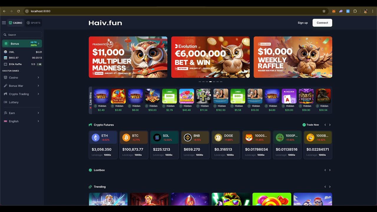 Create a Crypto Casino Betting Platform, Sports Betting website - YouTube