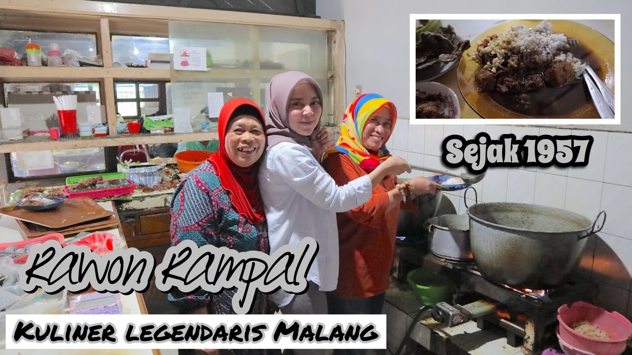 Kuliner LEGENDARIS MALANG “RAWON RAMPAL” | masakan Nusantara ...