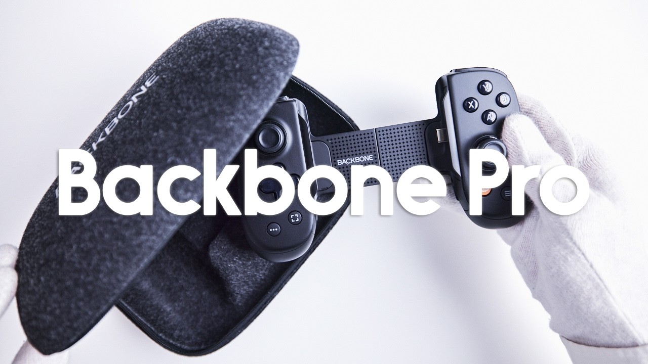 Backbone Pro Controller + Carrying Case - Unboxing & iPhone Fit Test ...