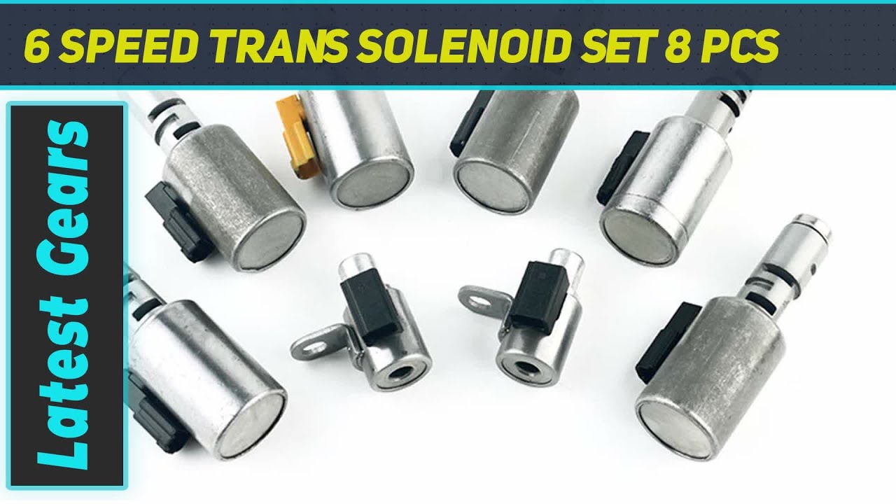 6 speed Trans Solenoid set 8 pcs - Review 2023 - YouTube