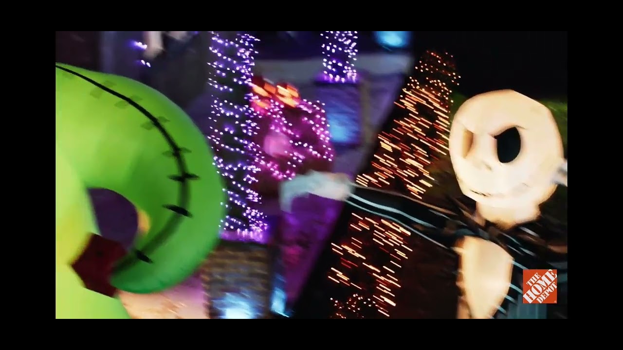 14ft oogie boogie inflatable Home Depot 2022 - YouTube