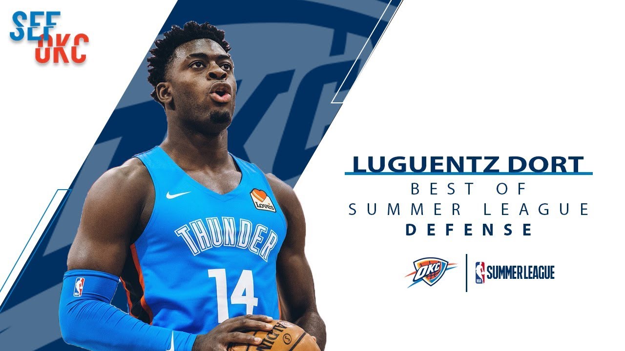 Best of Luguentz Dort: Defensive Highlights | NBA Summer League 2019 ...