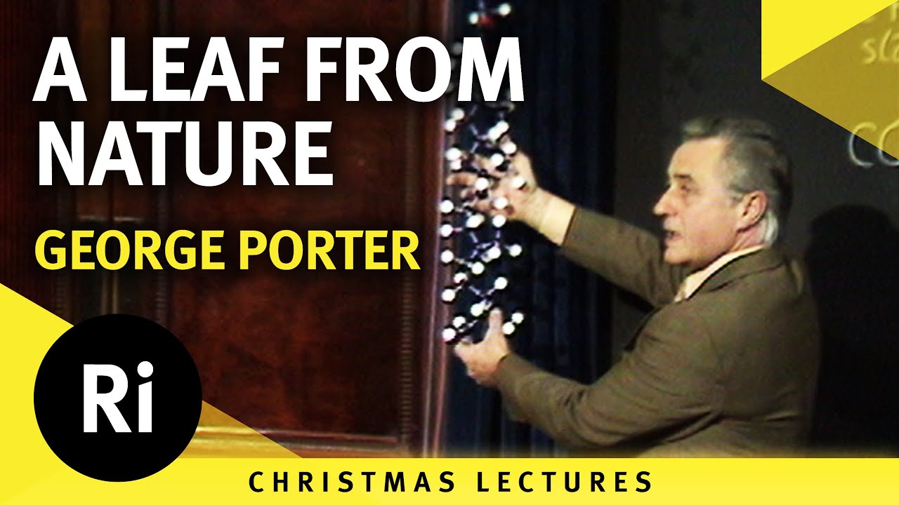 A leaf from nature - George Porter's 1976 Christmas Lectures 3/6 - YouTube