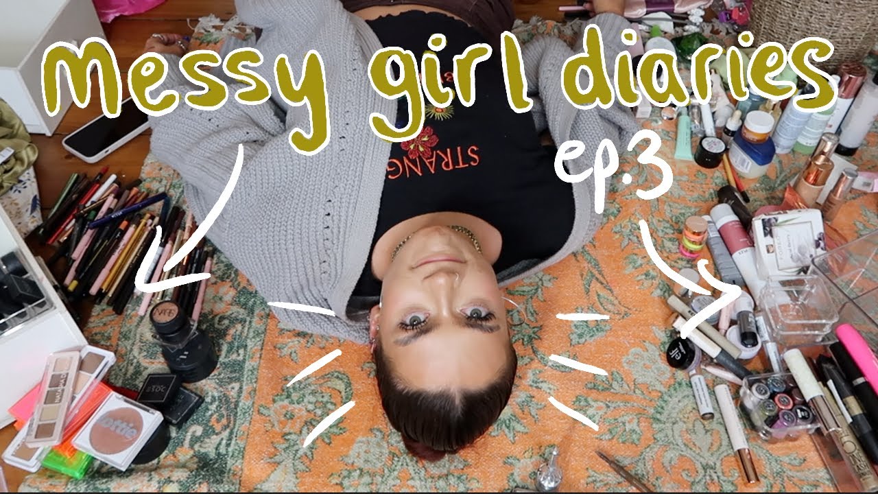 MESSY GIRL DIARIES: DECLUTTERING MY EYE PRODUCTS & MORE | TIDY SPACE, TIDY MIND EP. 3 ...