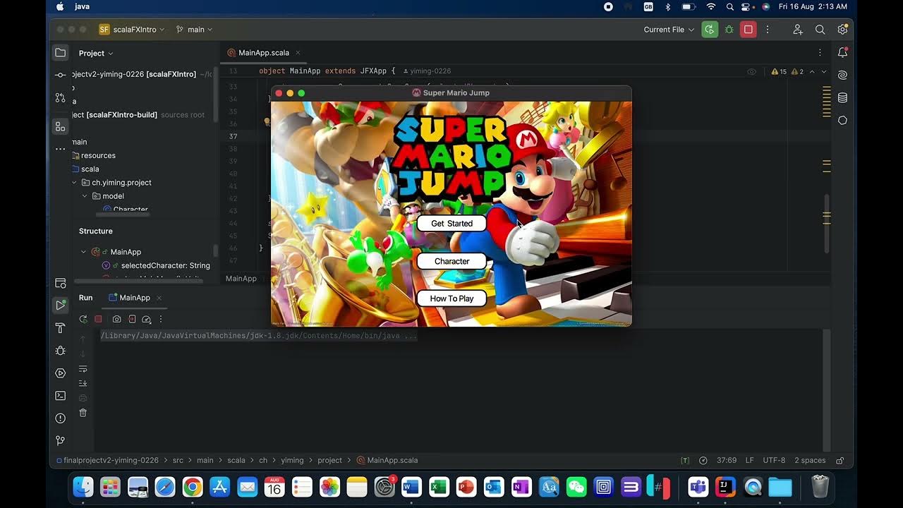 PRG2104 OOP Final Project - Super Mario Jump - YouTube