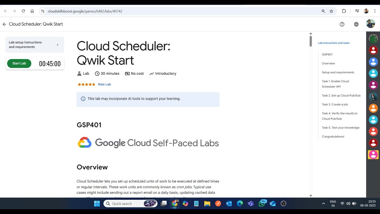 Cloud Scheduler: Qwik Start || Lab Solution || Google Cloud Arcade 2025 - YouTube