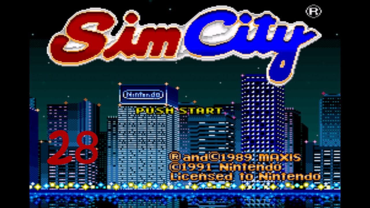 Lets Play - Simcity Classic SNES, #28 Map 061, 500,000+, 5/5 Part 5 ...