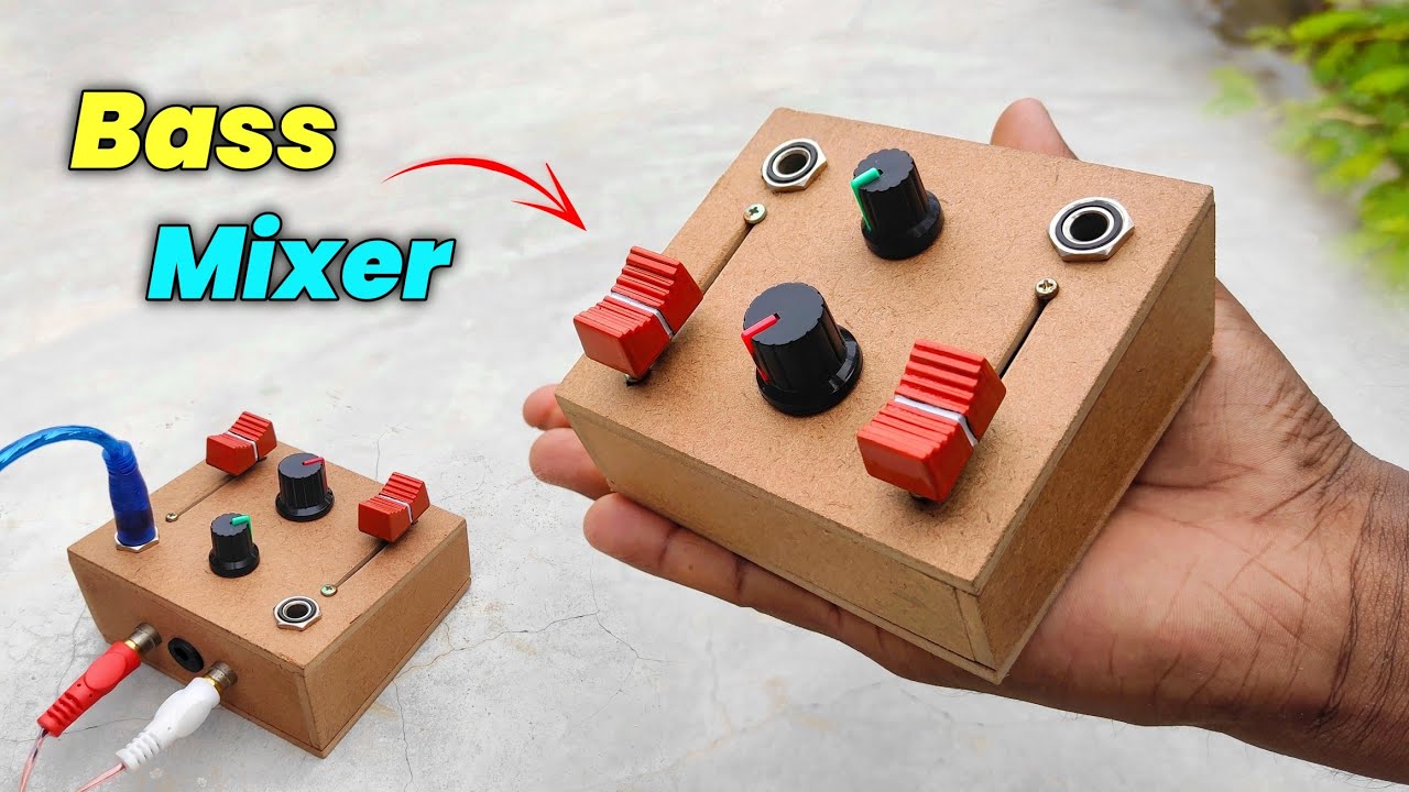 mini dj mixer kaise banaen dj mixer kaise banaye how to make mini dj ...