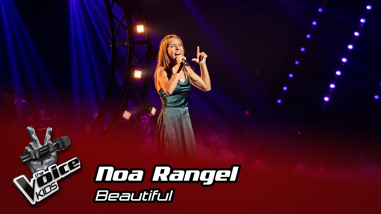 Noa Rangel - "Beautiful" | 2.ª Gala | The Voice Kids Portugal - YouTube