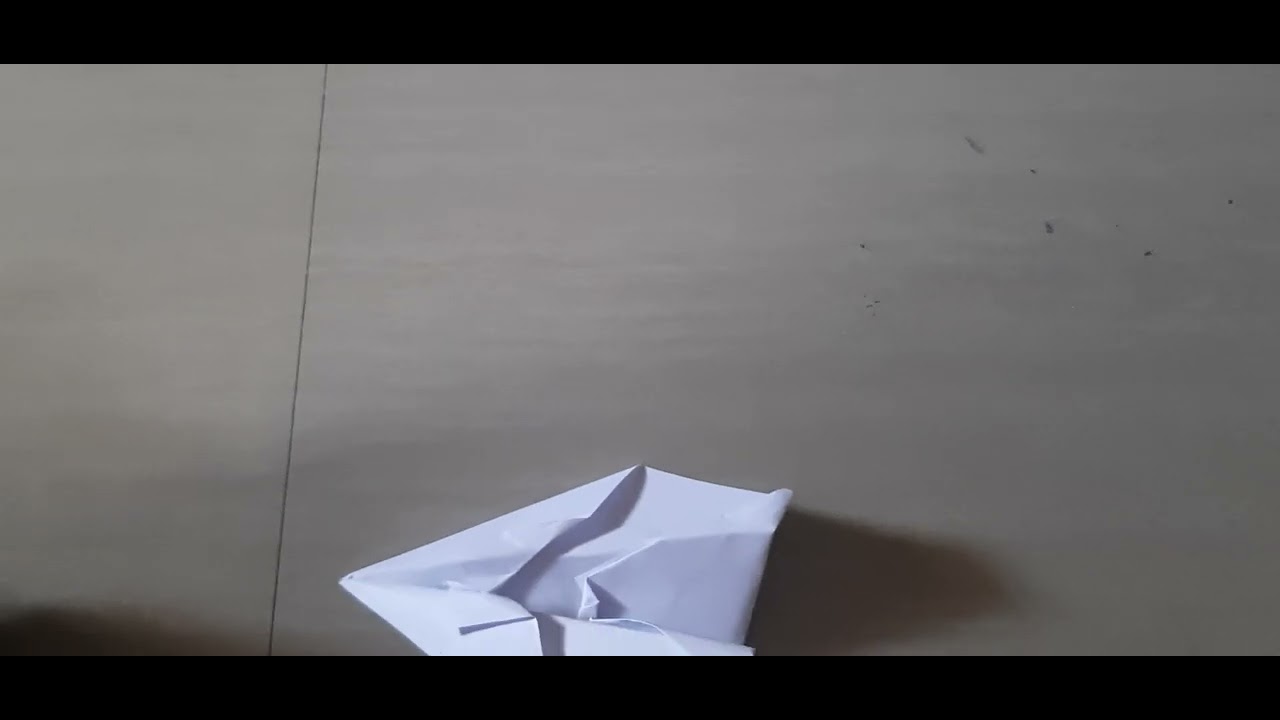 How to make devil plane in paper (looks like devil) - YouTube