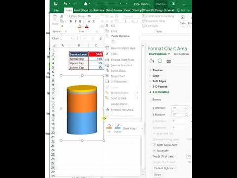 Excel Tips 49 - Battery Chart | Sobanan Knowledge Sharing - YouTube