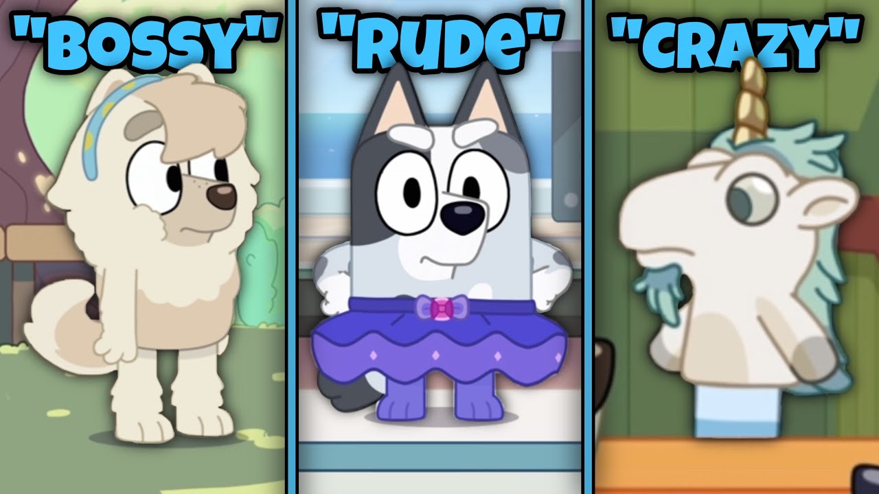 The Worst Characters in Bluey - YouTube