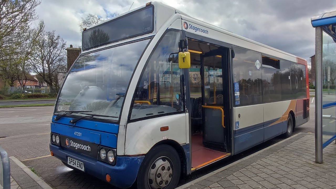 Stagecoach Fife 47251 Optare Solo (SP54 ENO) - YouTube