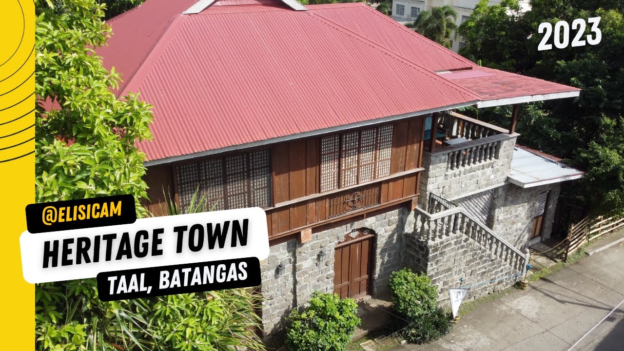 The Heritage Town of Taal, Batangas | 4K Cinematic Drone Shots - YouTube