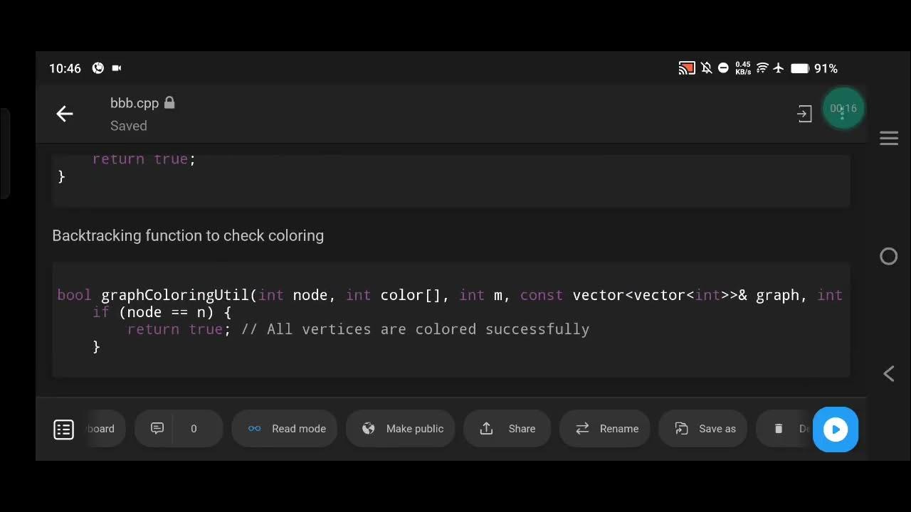 Graph Coloring Problem | C++ Backtracking Solution Explained - YouTube