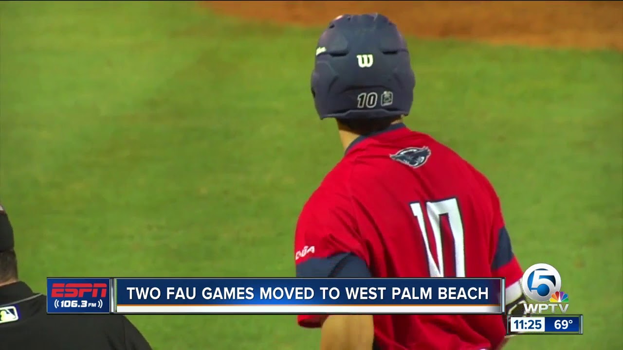 Two upcoming FAU Baseball games moved to FITTEAM Ballpark of the Palm ...