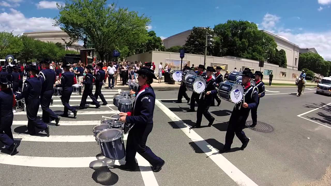 Pulaski High School New York Blue Devils 4th July DC Parade HD Part 2 ...