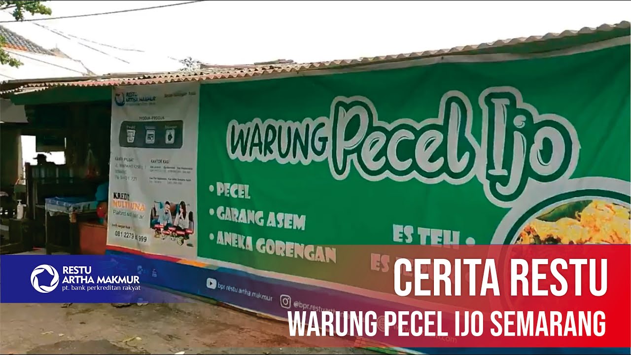 Warung Pecel Ijo Semarang | BPR RAM | Cerita Restu UMKM Episode 6 - YouTube