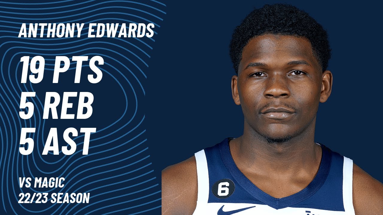 Anthony Edwards vs Orlando Magic | Feb 3, 2023 - YouTube