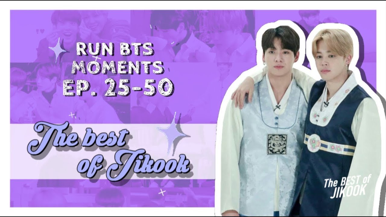 Best of #Jikook • RUN BTS moments [EP 25-50] - YouTube