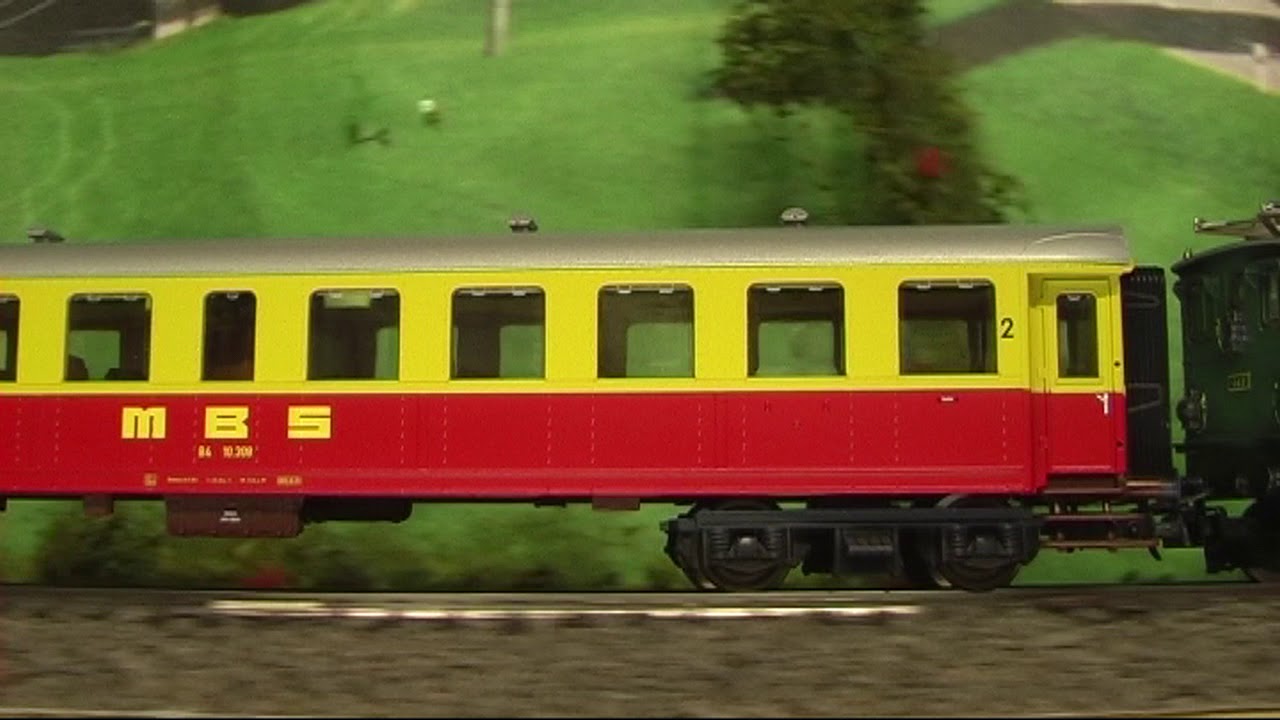 Modellbahn-Neuheiten (740) Roco 64356 Reisezugwagen der MBS - YouTube