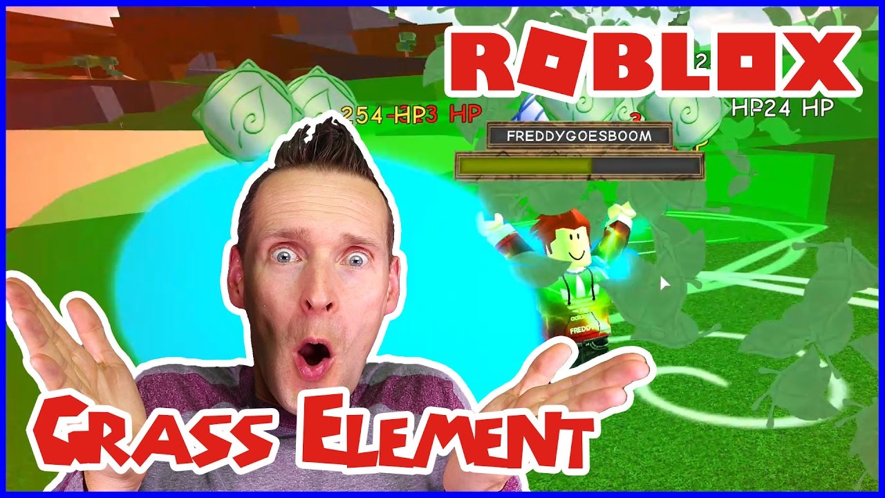 Grass Element / Roblox Elemental Battlegrounds - YouTube