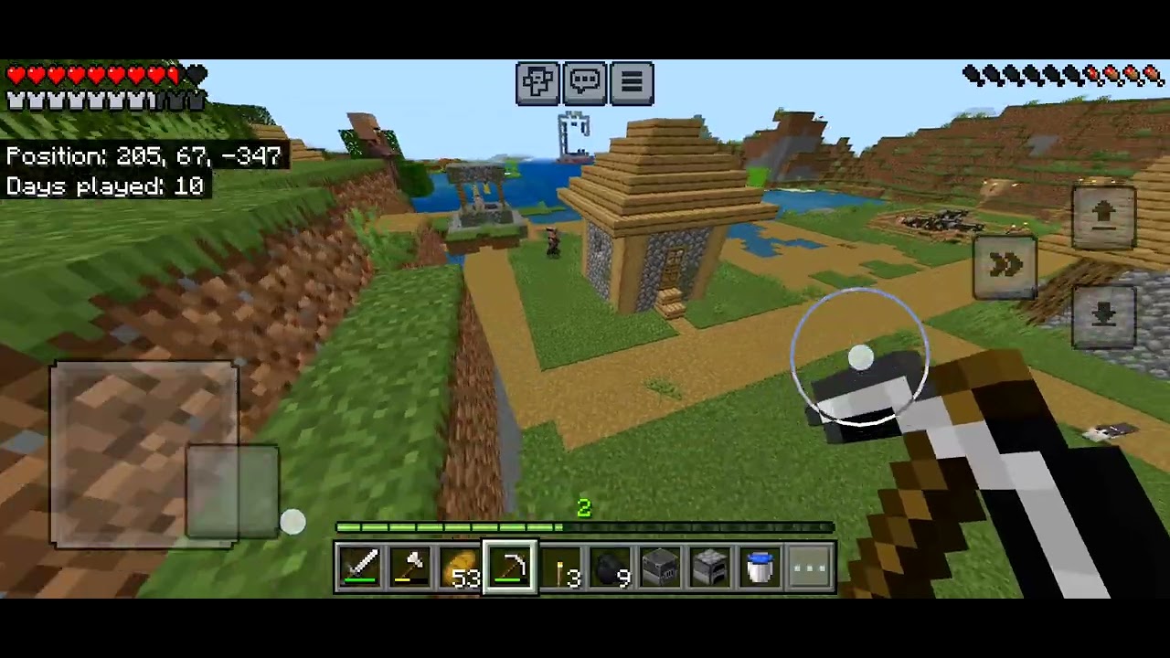 Getting vilagers to my trading pit| gone wrong 😰 - YouTube