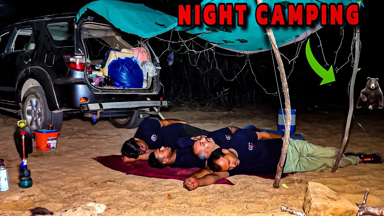 Night Camping In Dangerous Forest Gone Wrong 😰 | camping with scary ...