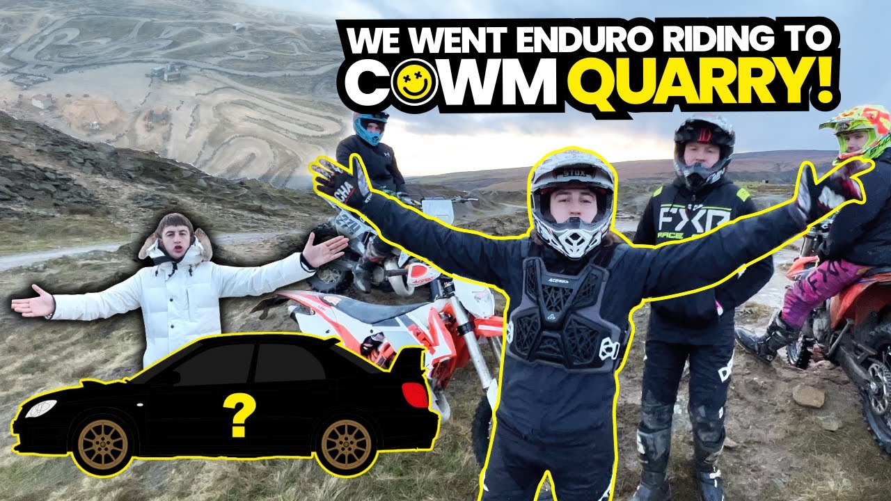 BBCC 2 | We Went Enduro Riding To Cowm Quarry | We Bought Another ...
