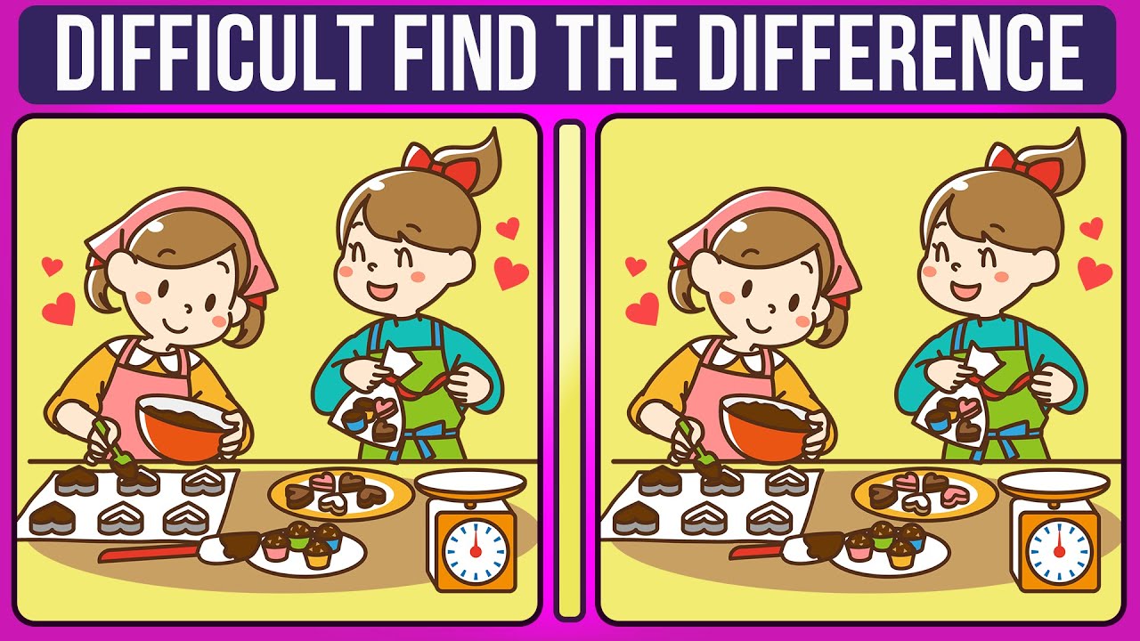 99% FAIL: Can YOU Spot the Difficult Differences - Only Geniuses Have ...