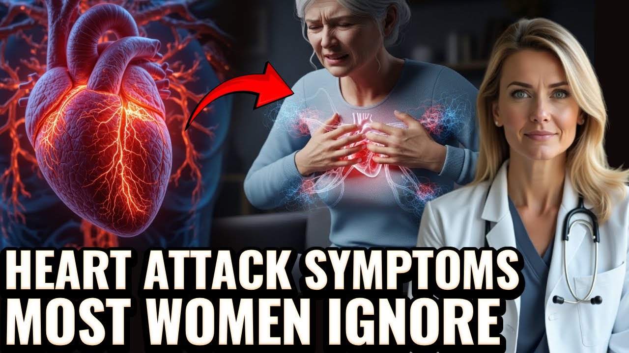 Senior Heart Attack Symptoms Most Women Ignore - YouTube