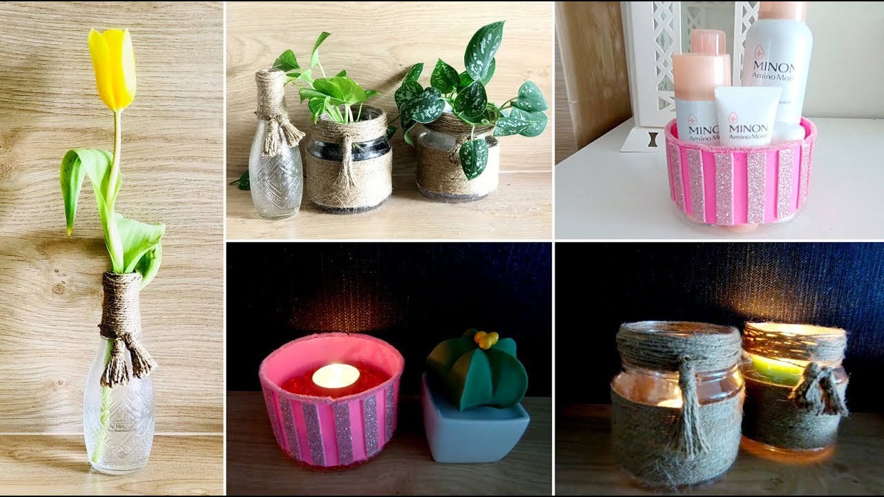 3 simple ways to recycle【Recycle, Reuse】 - YouTube