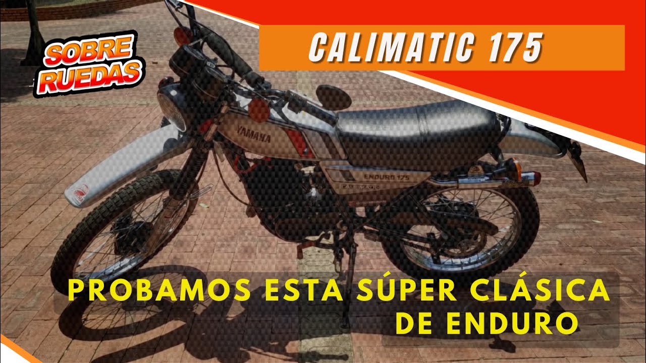 Yamaha Calibmatic 175 la 2 Tiempos de Enduro súper clásica - YouTube