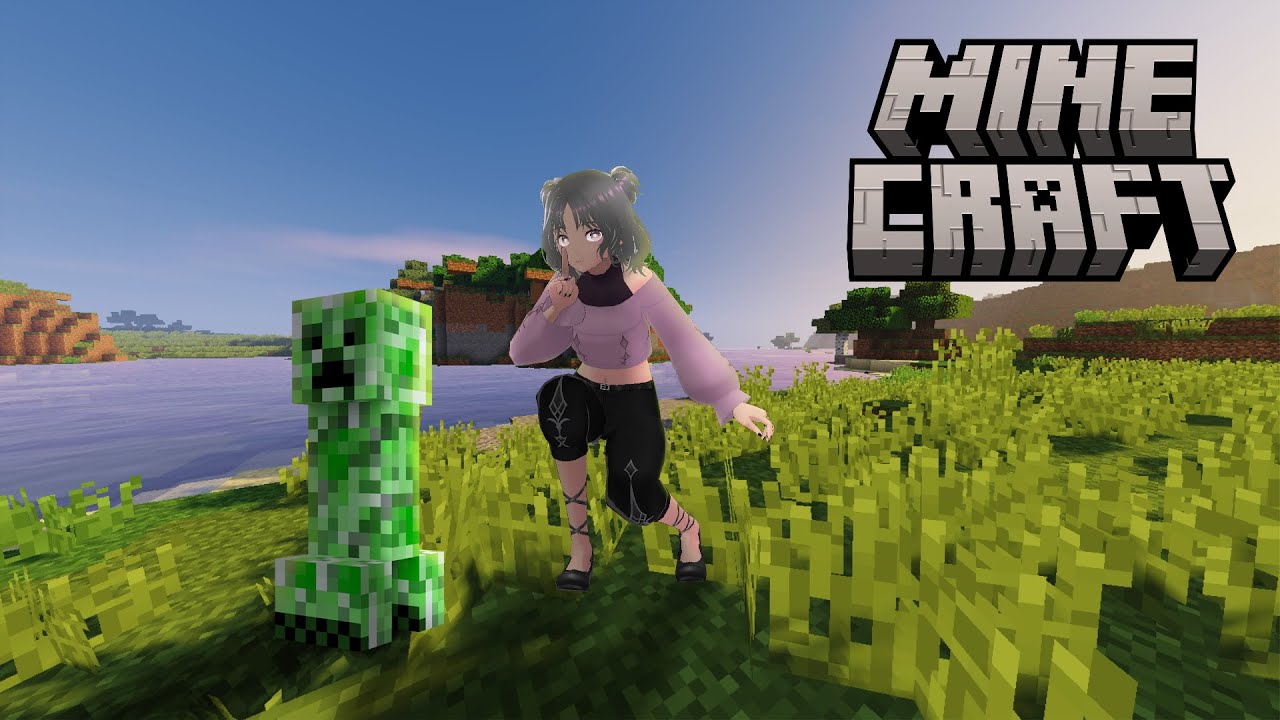 Doing A Sick Ollie Off This Creeper: MINECRAFT [VtuberDia] - YouTube