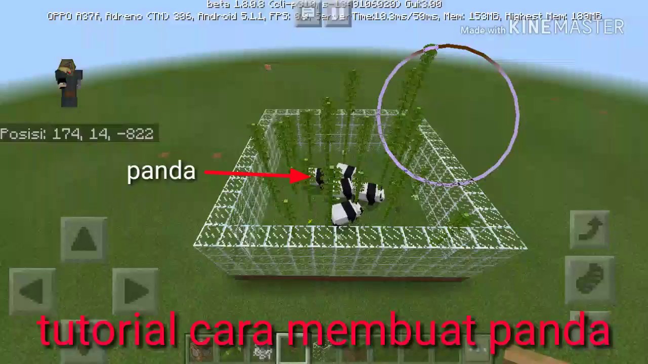 Tutorial cara summon panda how to make panda - YouTube