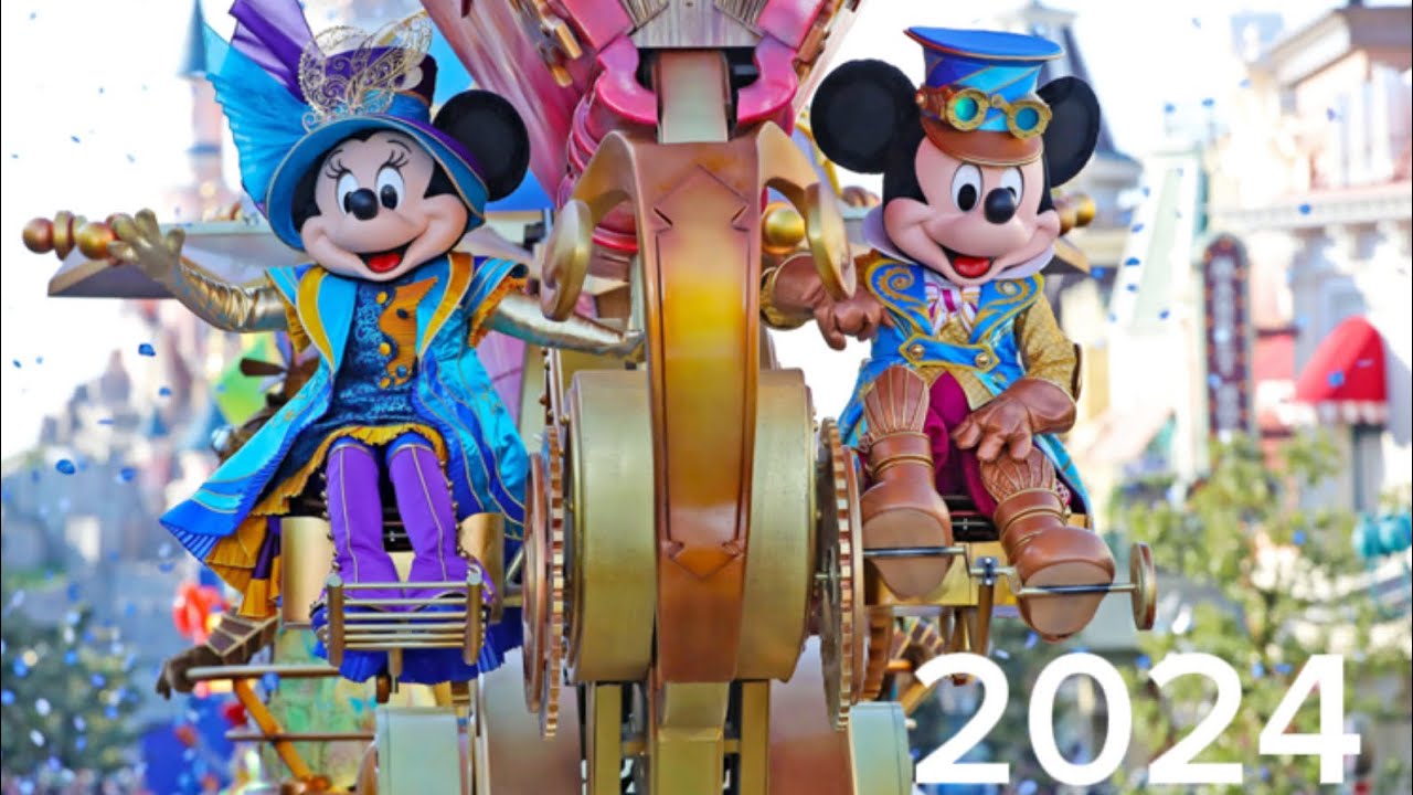 Parade - Disney stars on parade 2024 (Disneyland Paris) - YouTube