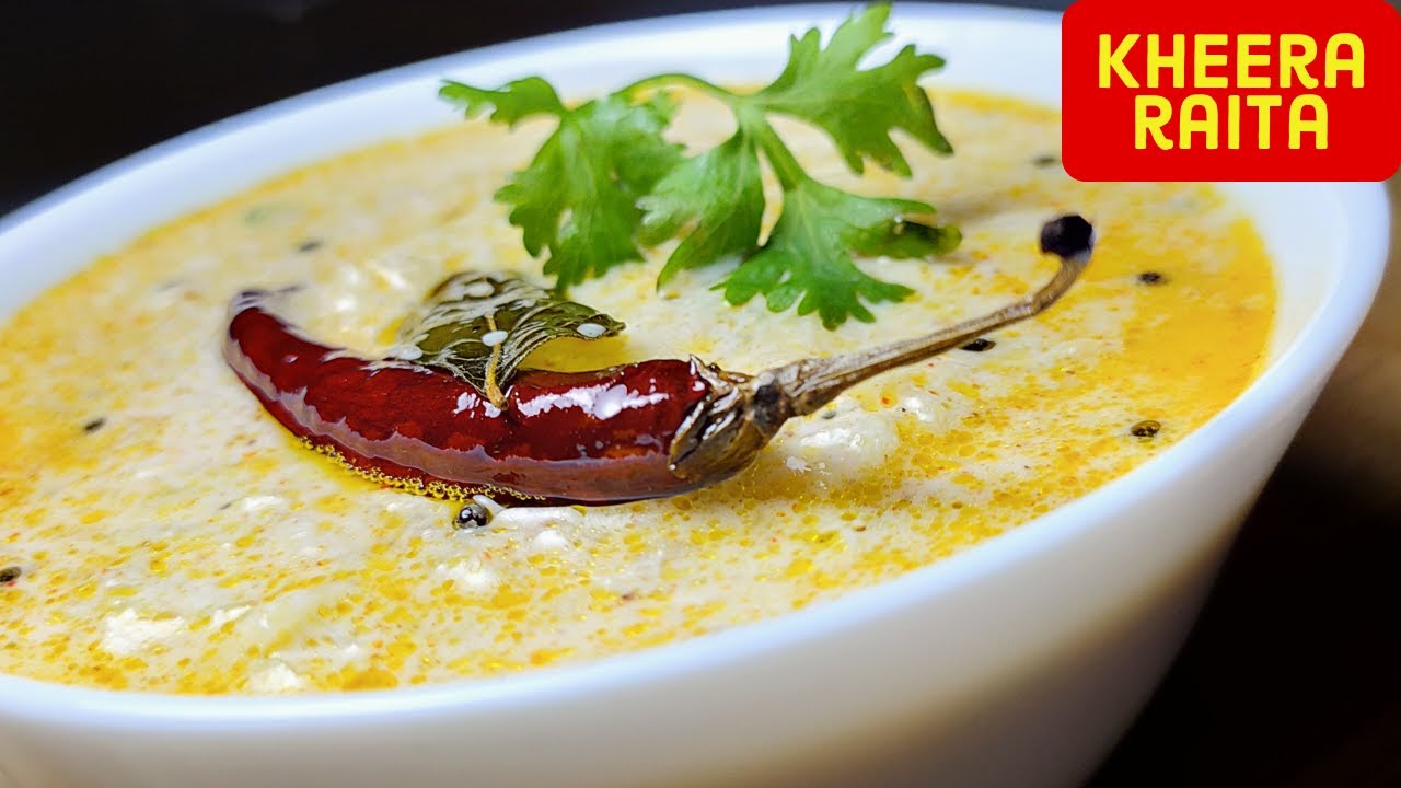 Kheera Raita| Cucumber raita recipe|Tadka Kheera raita recipe|Masala ...