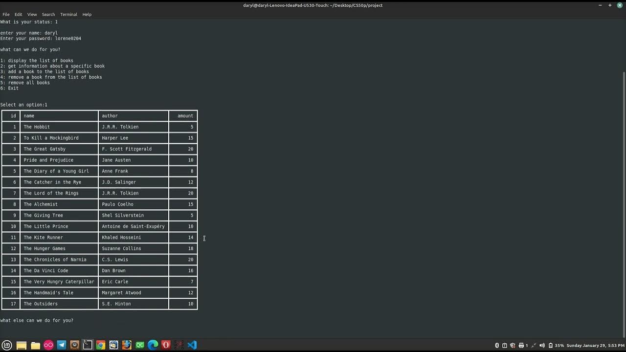 CS50p final-project - YouTube