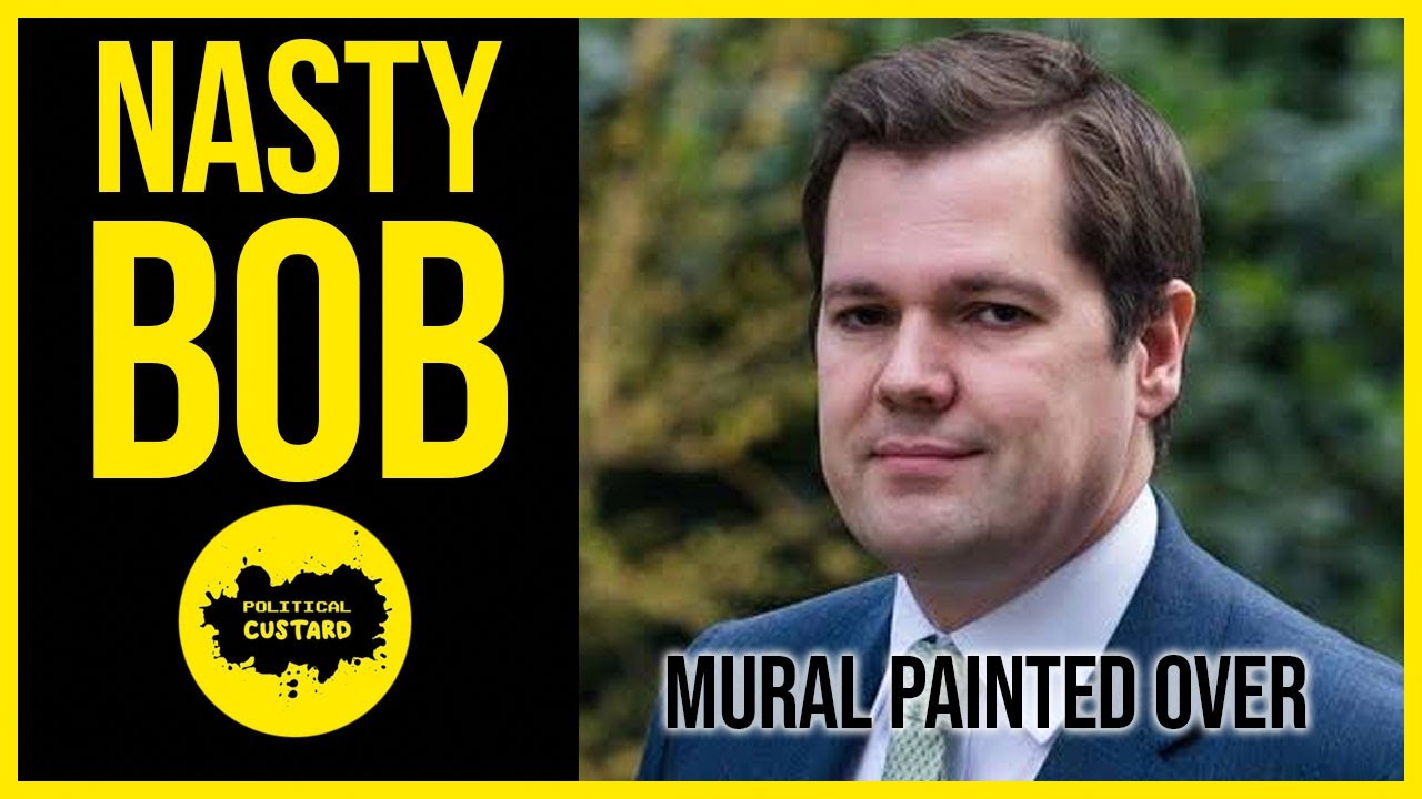 Is Tory MP Robert Jenrick EVIL? Painting Over A Mural For Kids - YouTube