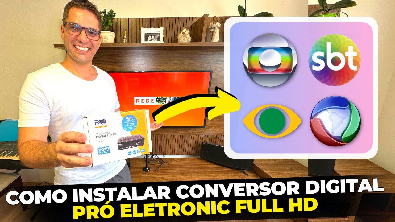 COMO INSTALAR CONVERSOR DIGITAL FULL HD COM GRAVADOR PRÓ ELETRONIC ...
