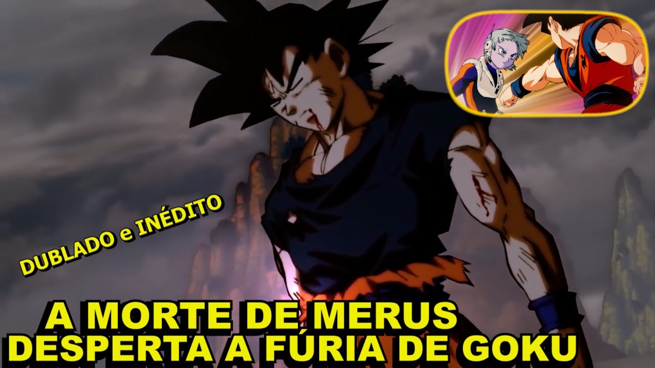 A MORTE DO ANJO MERUS, DESPERTA O IS DE GOKU - SAGA MORO DBS DUBLADO ...