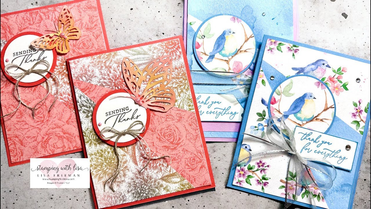 🦋Super Easy Way to Make Split Front Cards! - YouTube