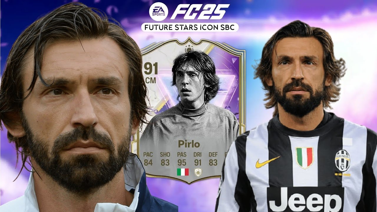 FC 25 : SBC PIRLO ICONE FUTURE STARS + NOUVELLE EVOLUTION GOATESQUE ...
