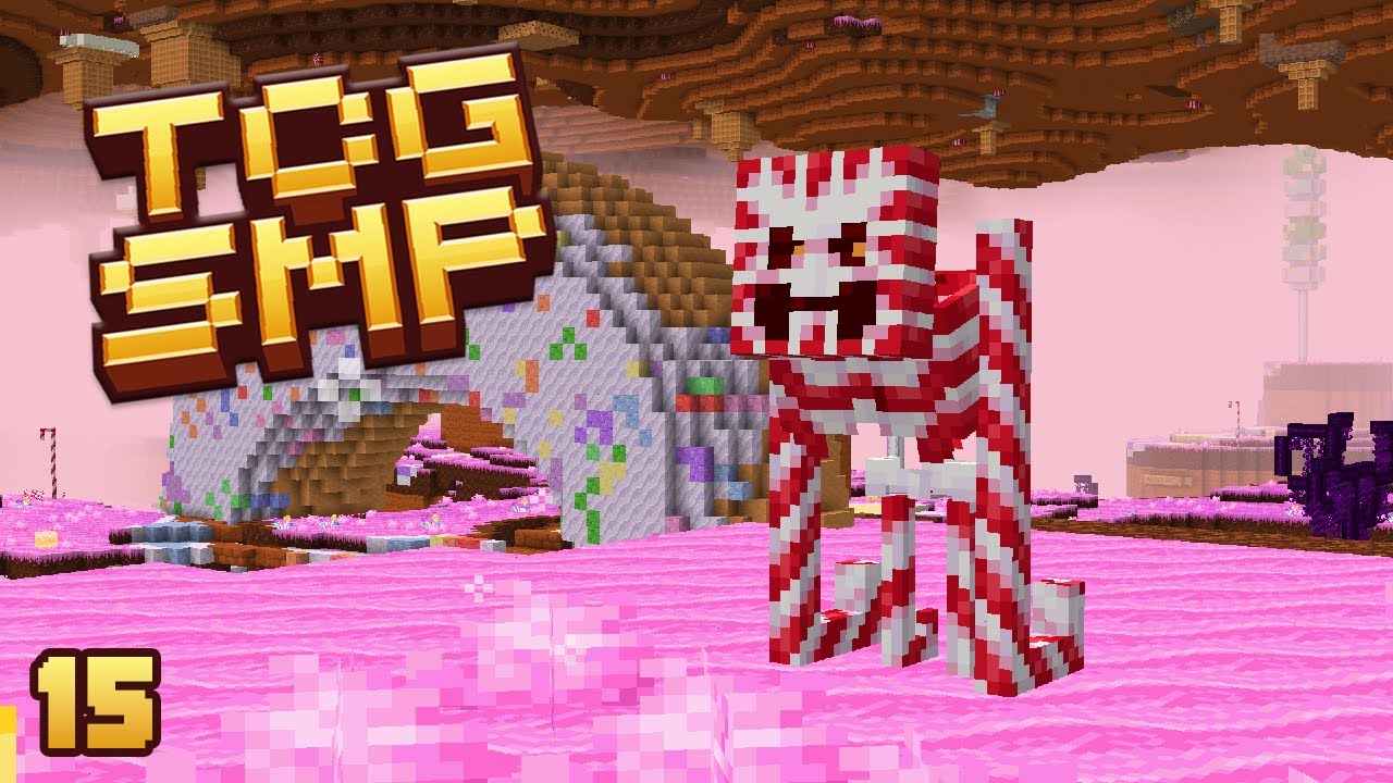 TCG SMP | Day 15 | Exploring the Alex's Caves Candy Cavity - YouTube