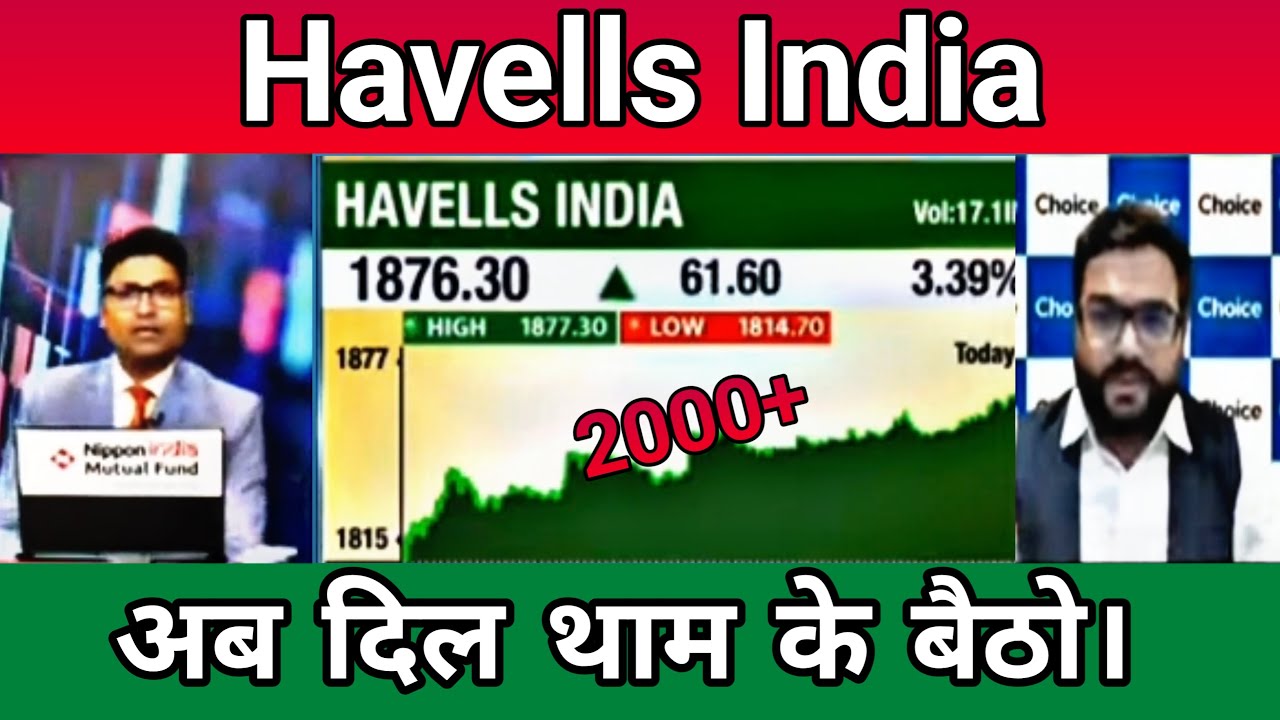 Havells india share Letest News Today 3 July 🔥 - YouTube