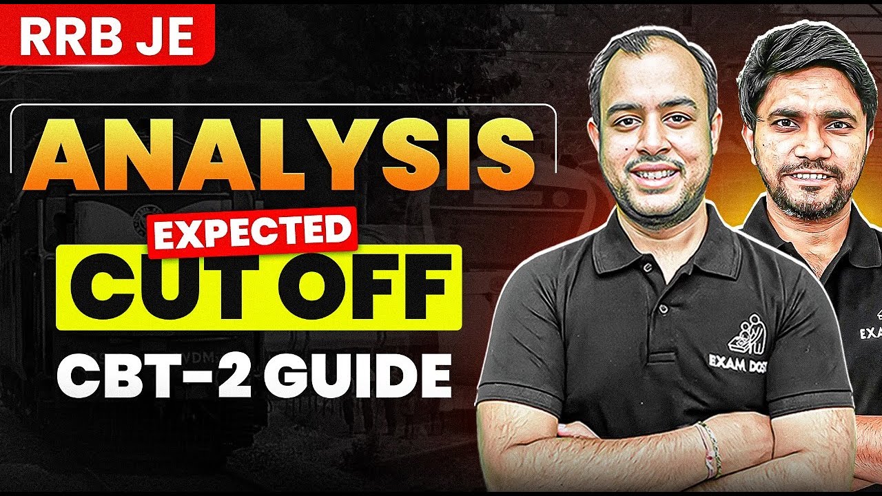 RRB JE 2024 CBT 1 Analysis | Expected Cut Off | CBT 2 Guide | Ankit Goyal | Khemendra - YouTube