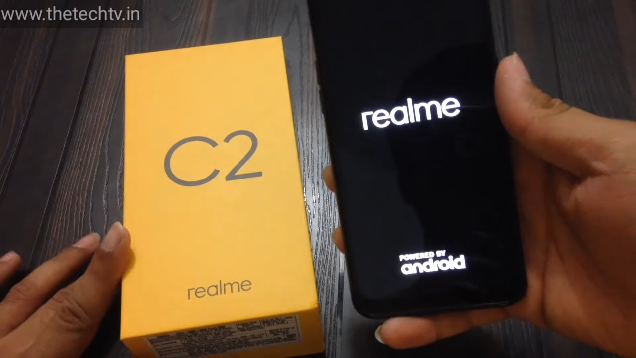 Realme C2 First Boot | Realme C2 First Look | How To Setup Realme C2 In ...